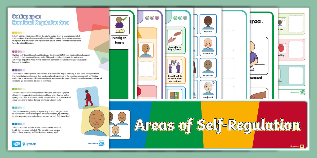 Twinkl Symbols: Supporting Emotional Literacy Display Pack