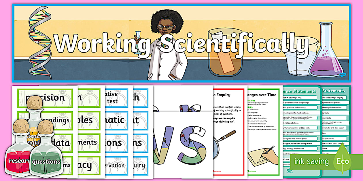 Working Scientifically KS2 Display Pack - Science Resources