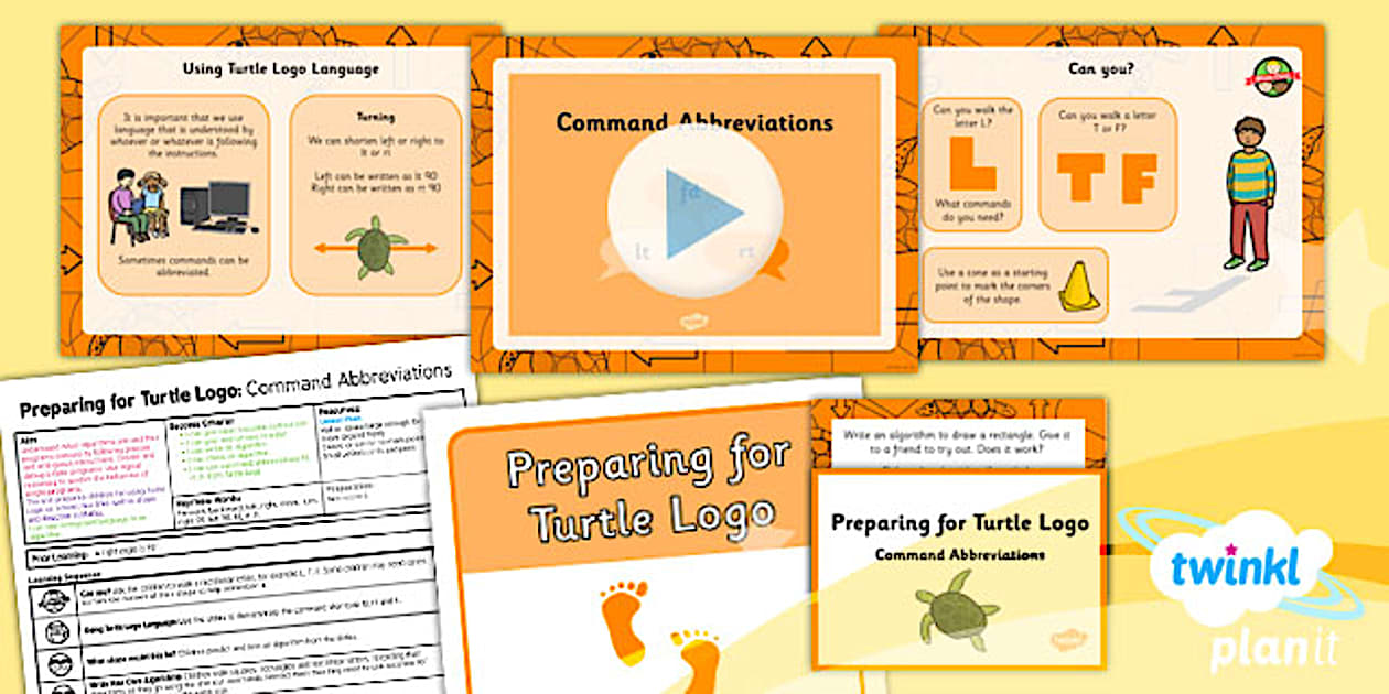 Computing: Preparing for Turtle Logo: Command Abbreviations Year 2 ...