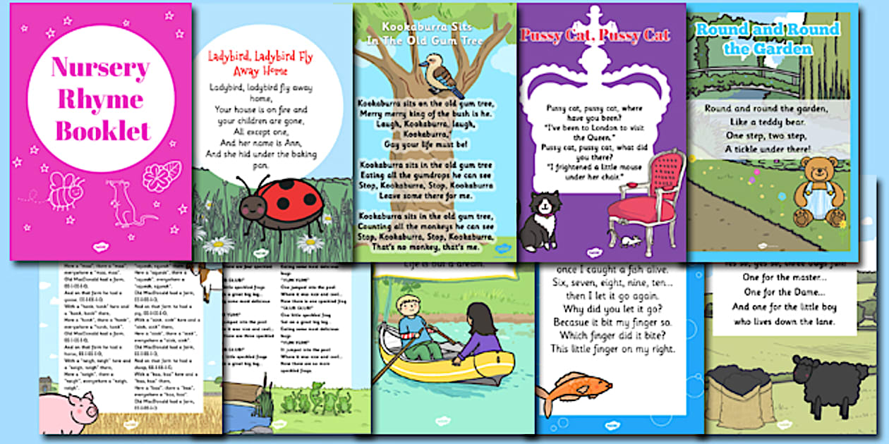 Printable Nursery Rhymes | PDF Downloads (teacher made)