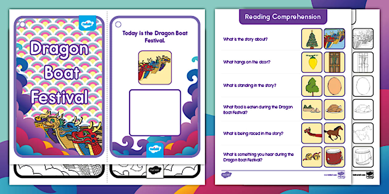 Dragon Boat Festival Adapted Reader for SPED | Twinkl USA