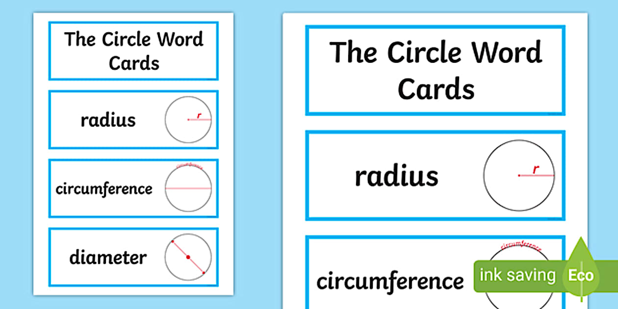 The Circle Word Cards 5th/6th (teacher made) - Twinkl