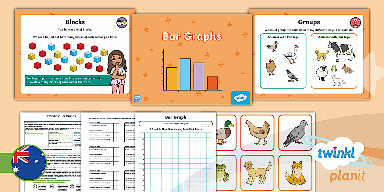 Yr 2 Statistics: Displaying Data (teacher made) - Twinkl