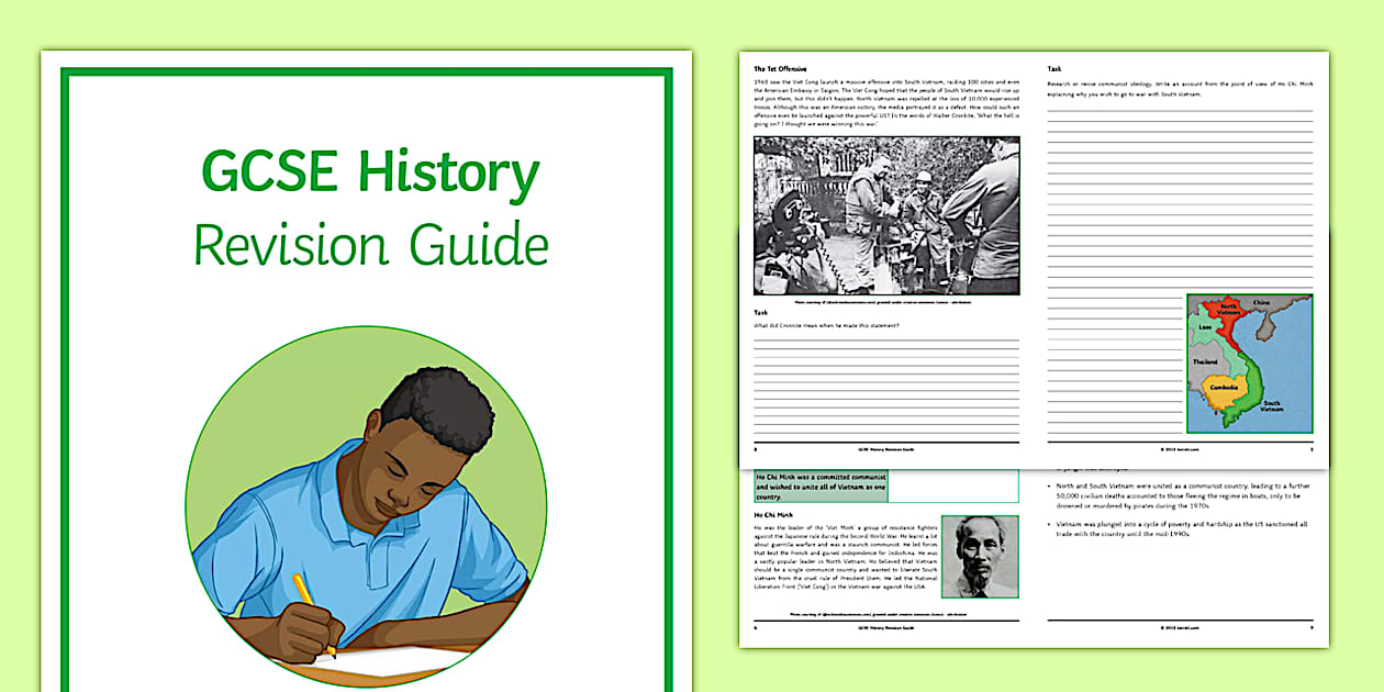 GCSE History: Vietnam Revision Guide Activity Booklet