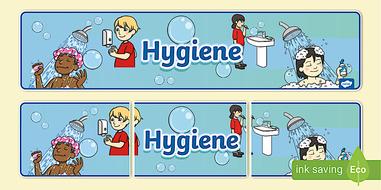 Hygiene Display Banner (Teacher-Made) - Twinkl