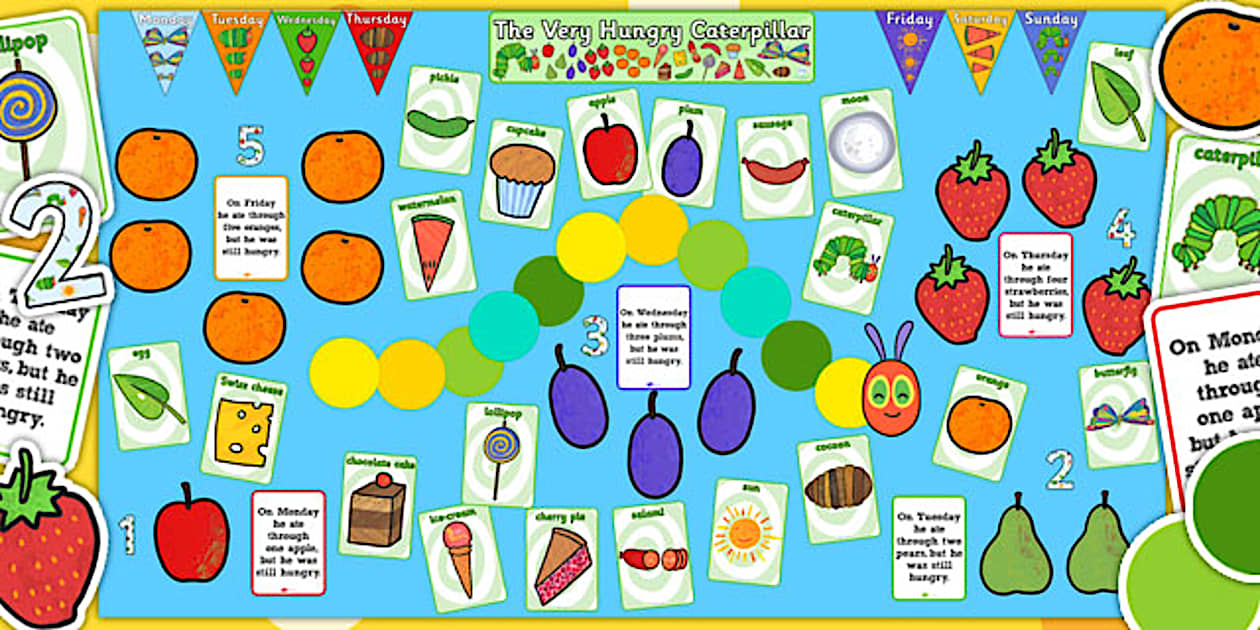 Ready Made Very Hungry Caterpillar Display Pack - Twinkl