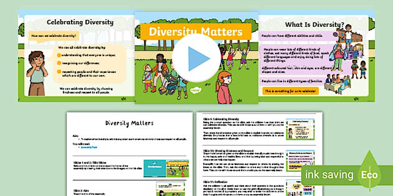Diversity Matters: A Whole-School Diversity Assembly Pack