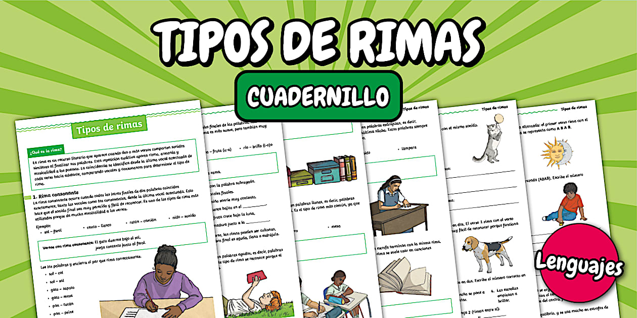 Cuadernillo - Tipos de Rimas
