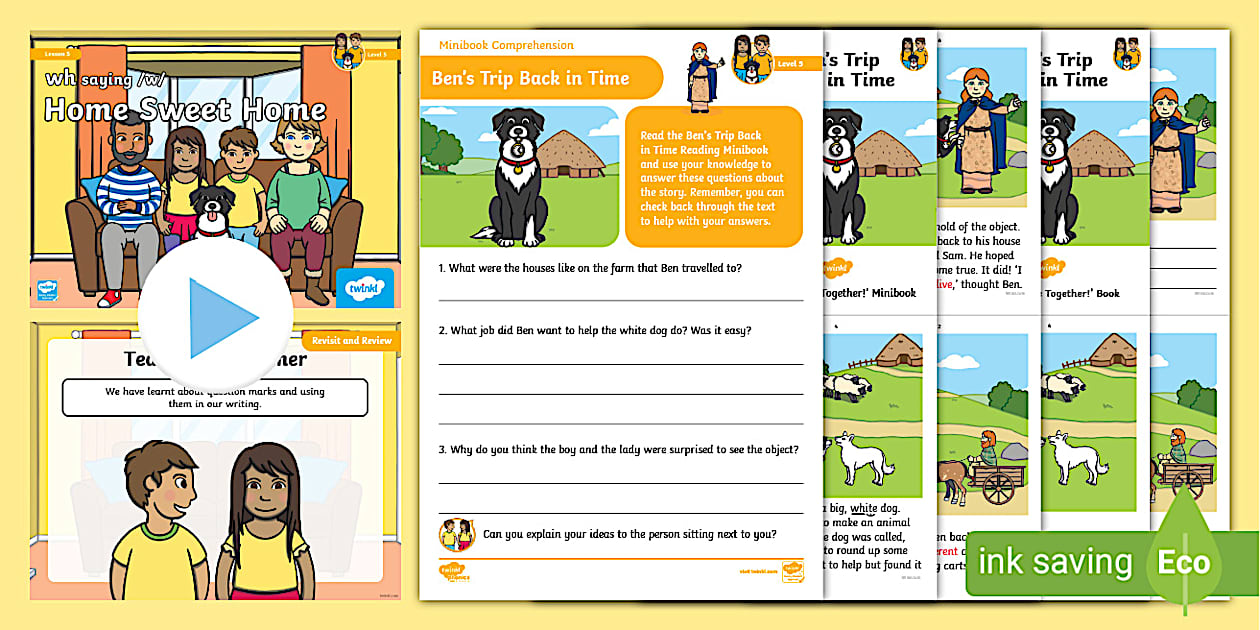 'wh' saying /w/ - Level 5 Week 17 Lesson 5 - Primary - KS1