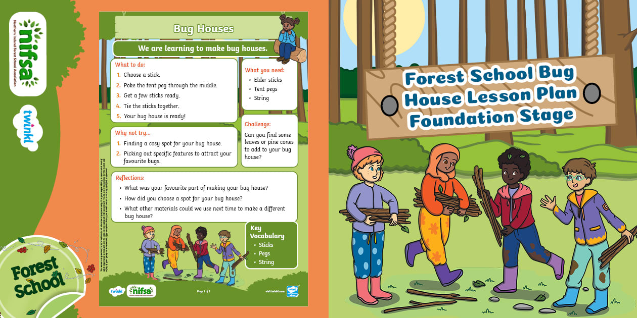 Forest School Bug House Lesson Plan Foundation Stage