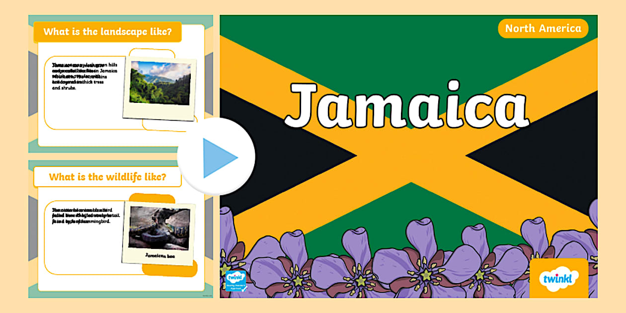 KS1 Jamaica PowerPoint - Twinkl - Geography (teacher made)