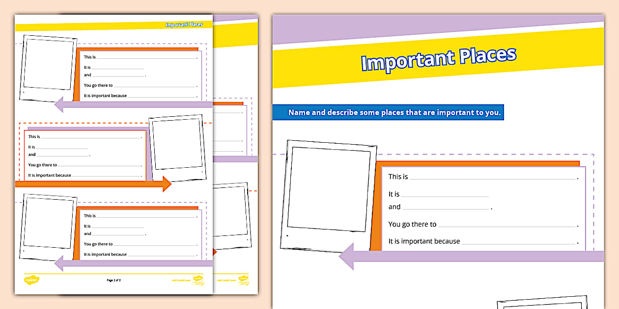 Older Learners Important Places - Twinkl - Adult - Twinkl
