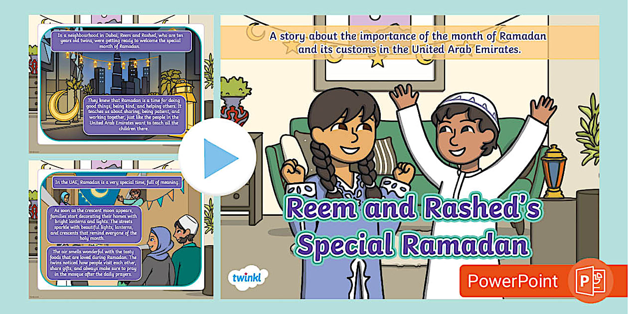 Reem and Rashed's Special Ramadan (teacher made) - Twinkl