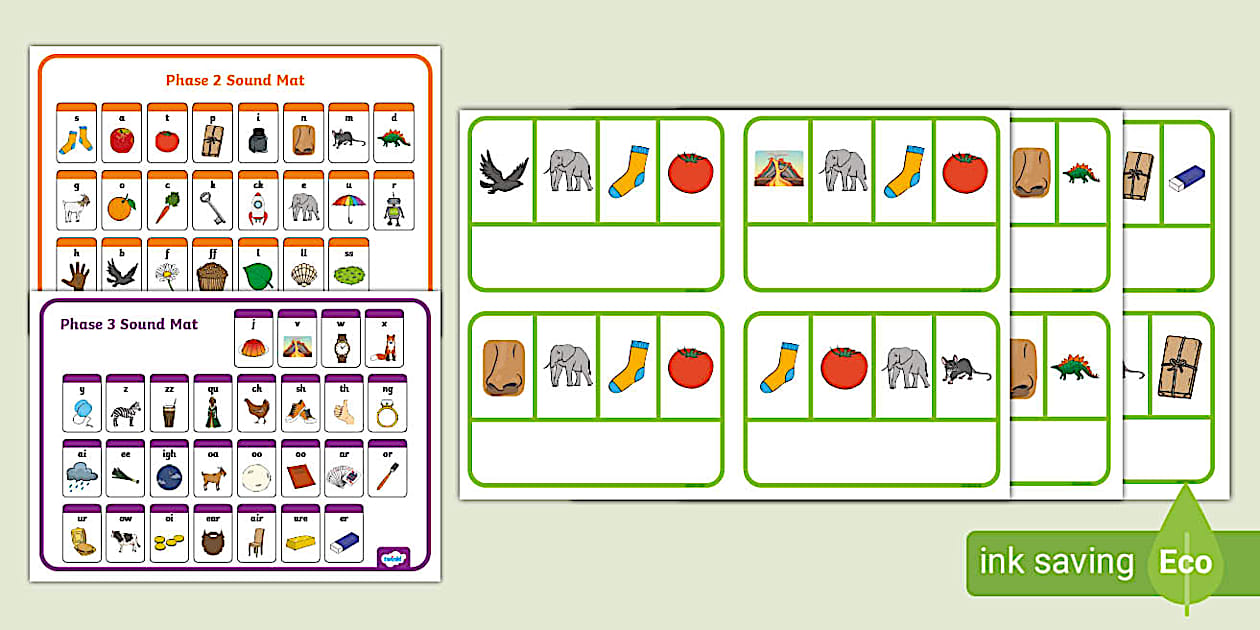 Phase 4 Phonics Hidden Word Activity - KS1 - EYFS - Twinkl