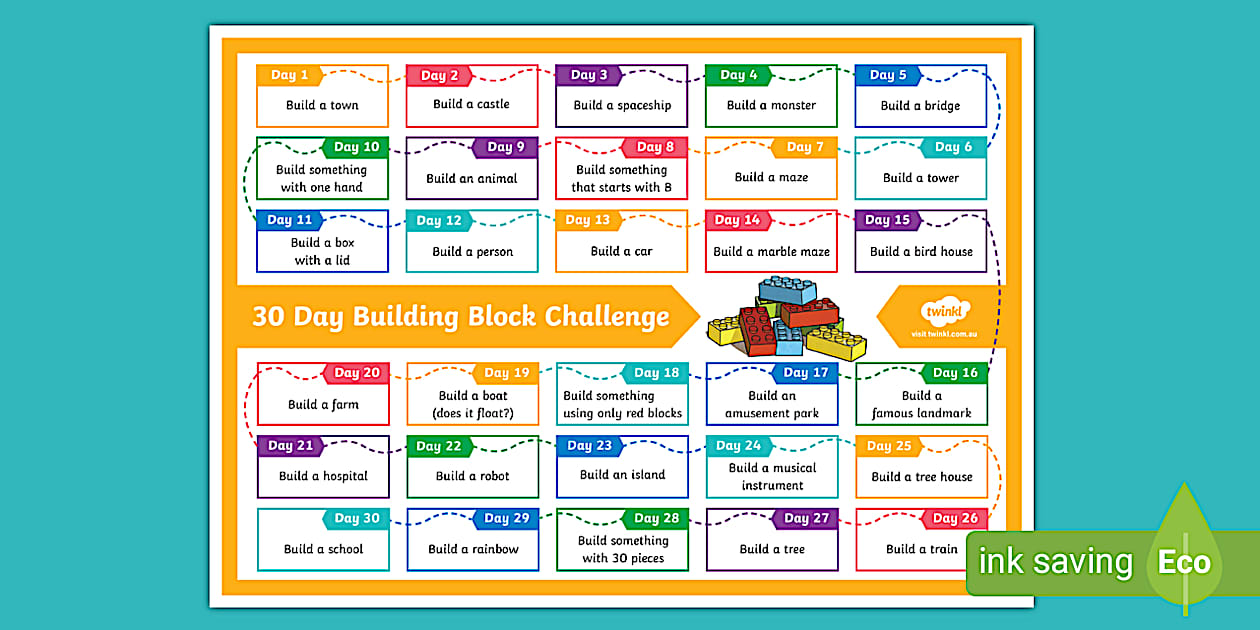 Lego Science Experiments - 30 Day Building Blocks Challenge