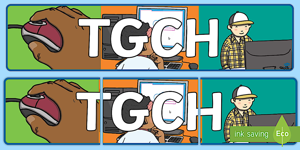 Baner Arddangosfa TGCH (teacher made) - Twinkl