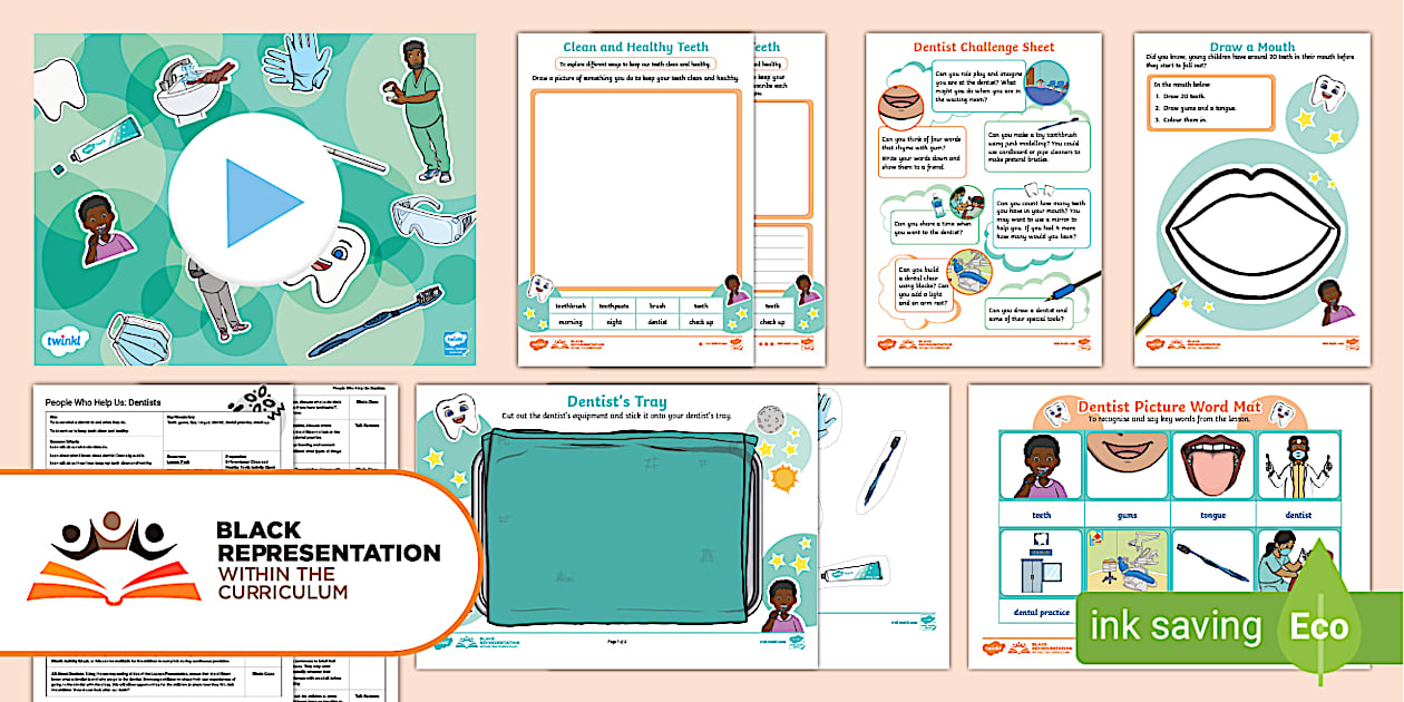 EYFS People Who Help Us: Dentists (teacher made) - Twinkl