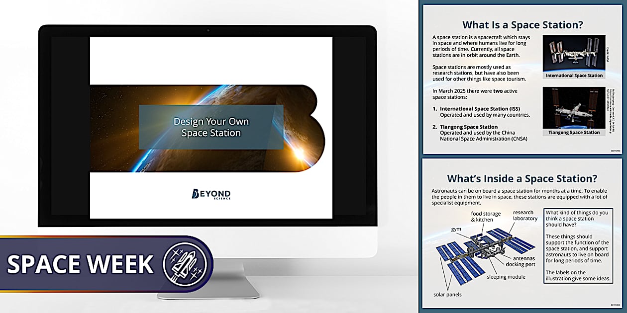 Design Your Own Space Station (Teacher-Made) - Twinkl