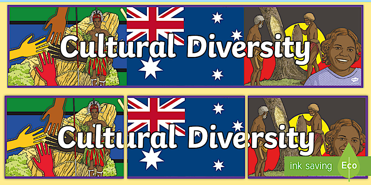 Cultural Diversity Display Banner (l'insegnante ha fatto)