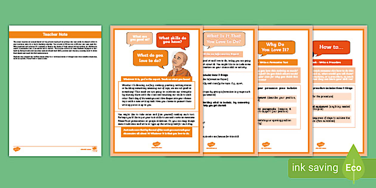 Share Your Skills and Interests Remote Learning Project 3-6