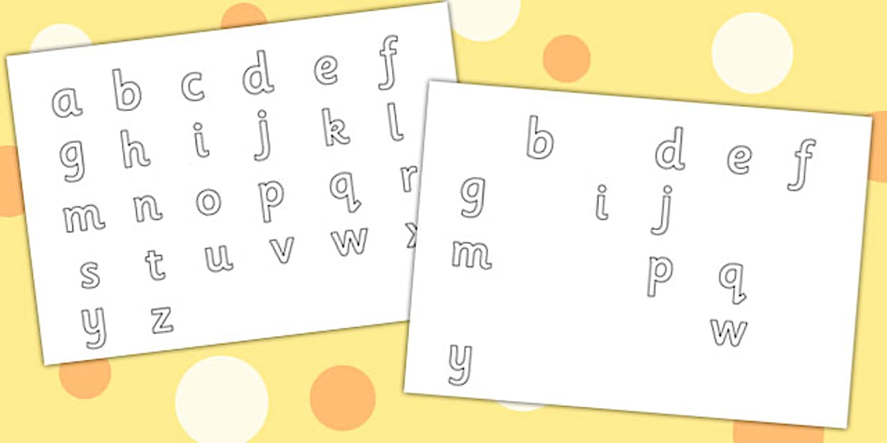 Editable Lowercase Alphabet Letter Formation Pack - Twinkl