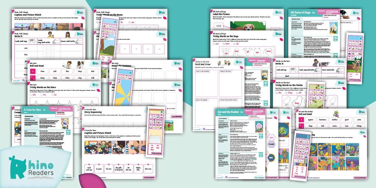 Level 3 Rhino Readers Book Resources: Bumper Pack
