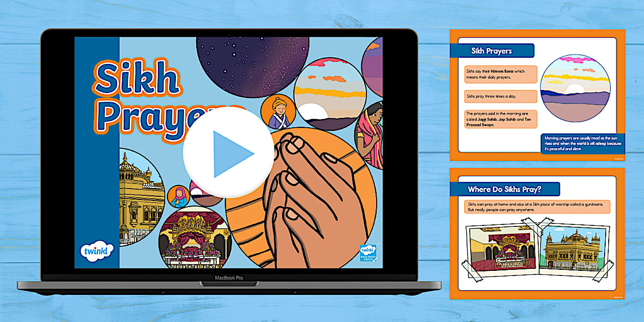 Sikh Prayers Primary PowerPoint (Teacher-Made) - Twinkl