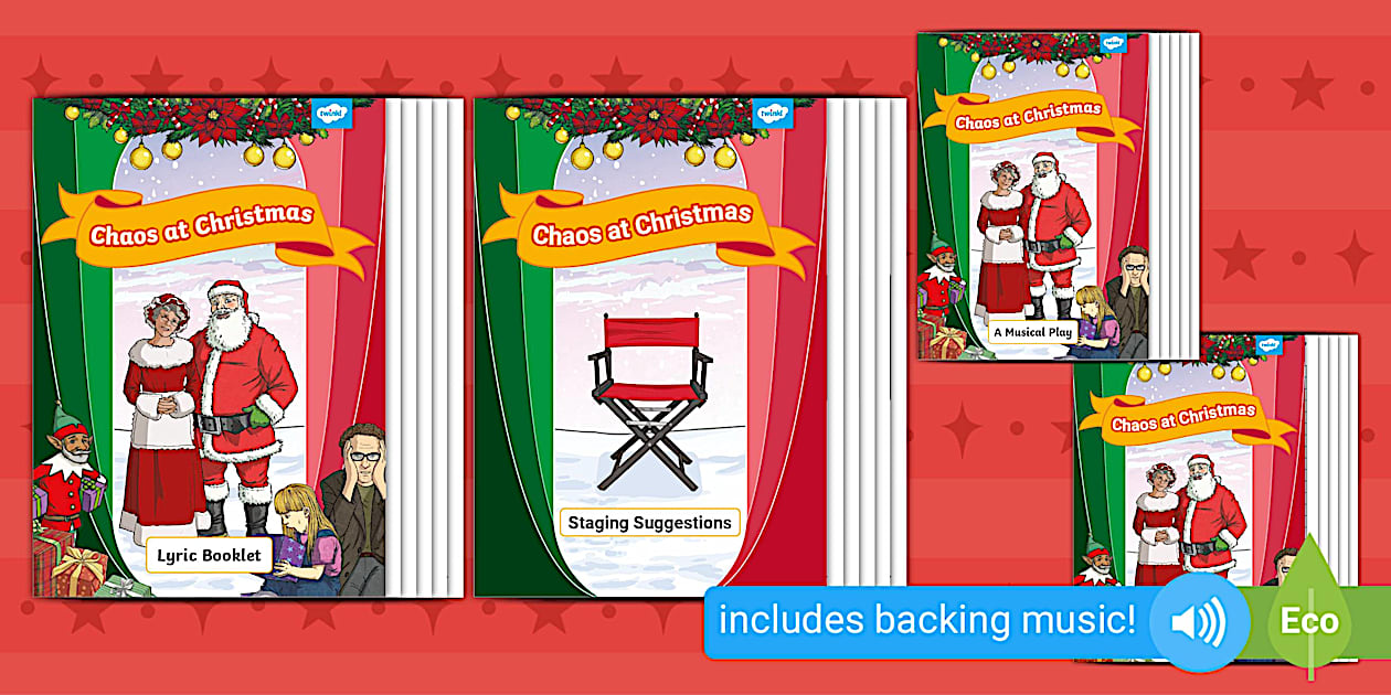 👉 Chaos at Christmas - A Musical Play (teacher made)