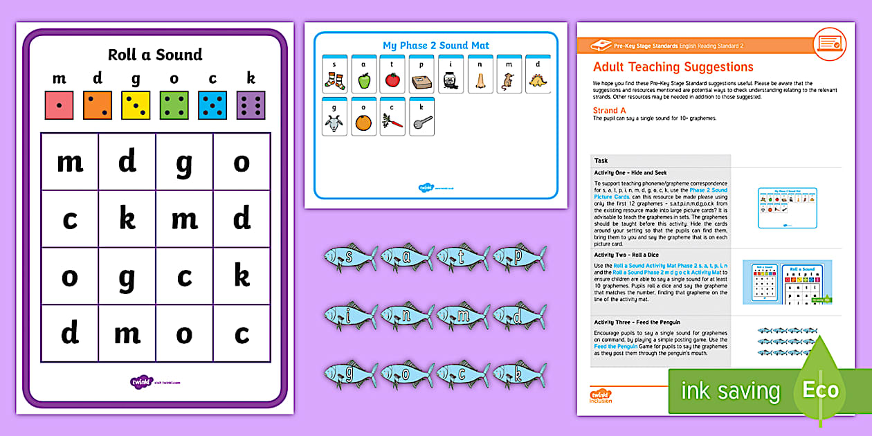 Pre-Key Stage Standards English Language Comprehension and Reading ...