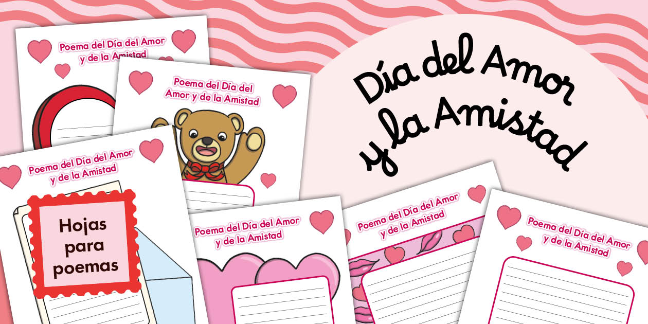 Poesía para el Día del Amor y la Amistad