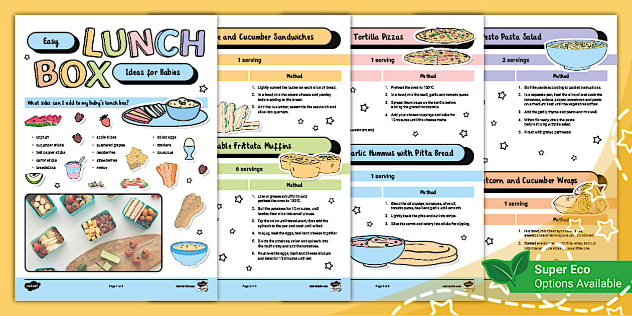 Easy Lunch Box Ideas for Babies | Pregnancy and Baby Hub