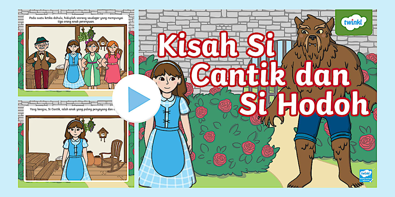 Kisah Si Cantik dan Si Hodoh PowerPoint