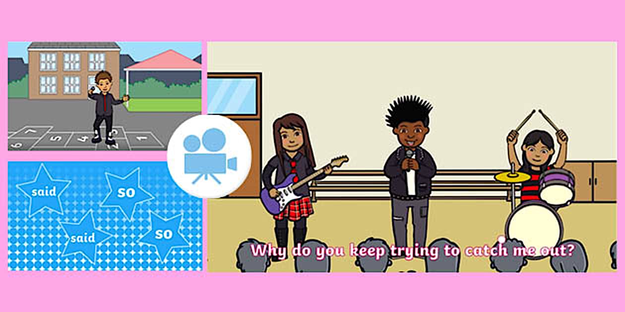 Level 4 Tricky Words Song 1 | Twinkl Go! (teacher made)