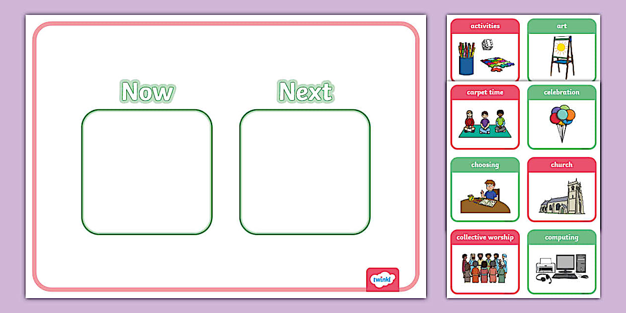 Now and Next Board and Cards Resource Pack (Teacher-Made)