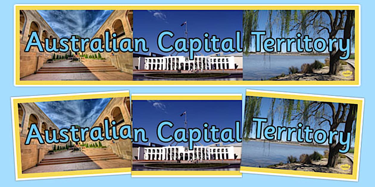 Australian Capital Territory Display Banner (teacher made)