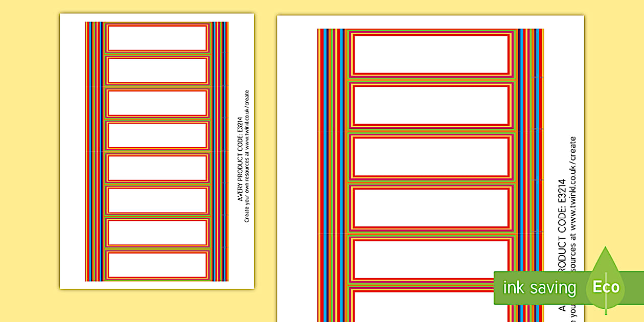 Editable Rainbow-Themed Gratnells Tray Labels - Twinkl