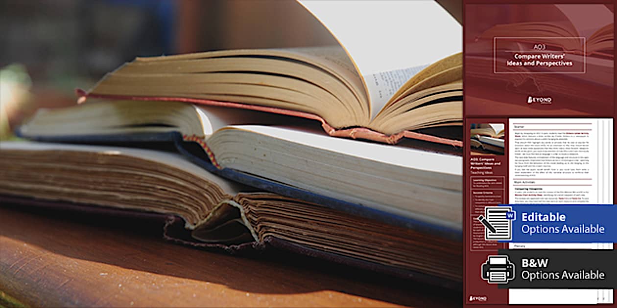 AO3 English Language | KS3 English Language | Beyond English