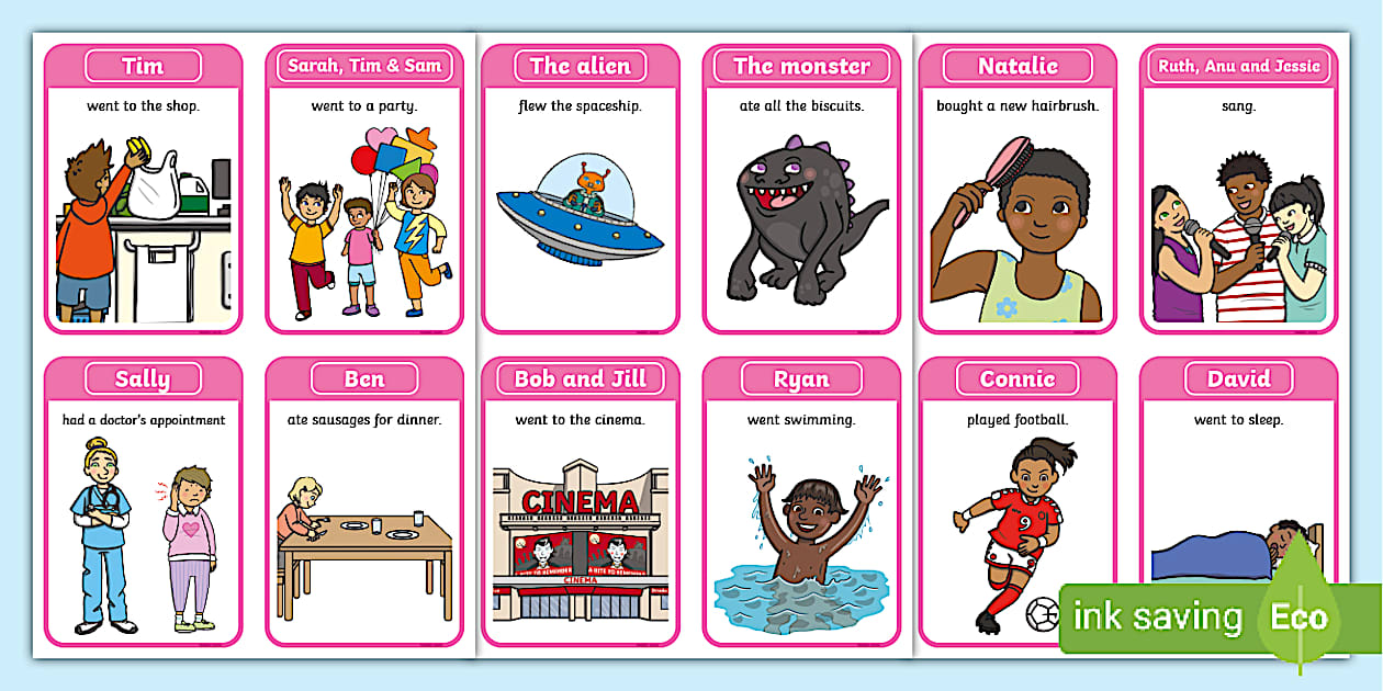 Editable Replace The Noun With A Pronoun Cards - Twinkl