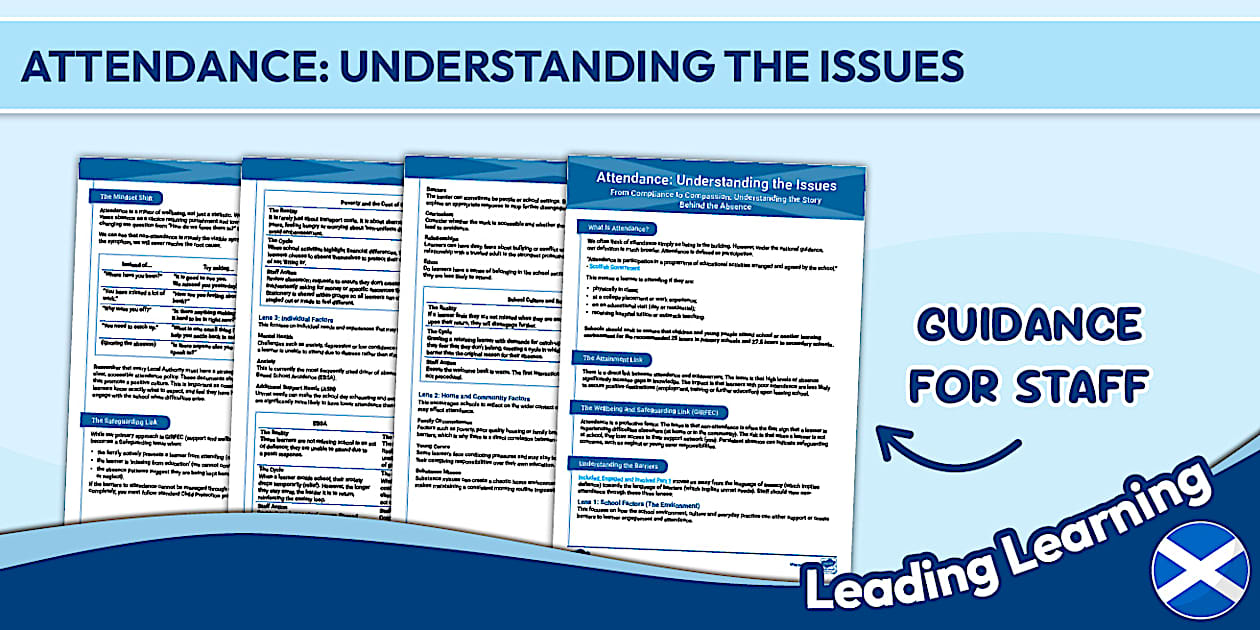 Attendance: Understanding the Issues (Guidance)