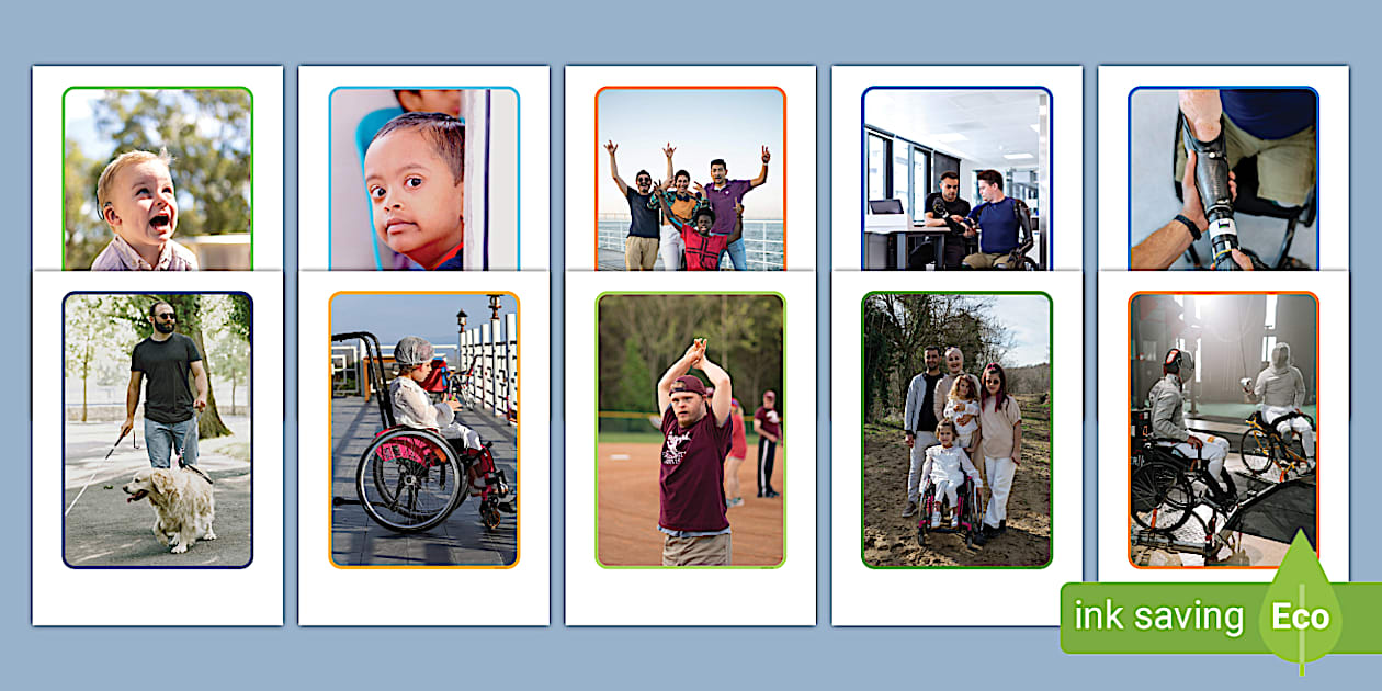 International Day of People with Disability display photos