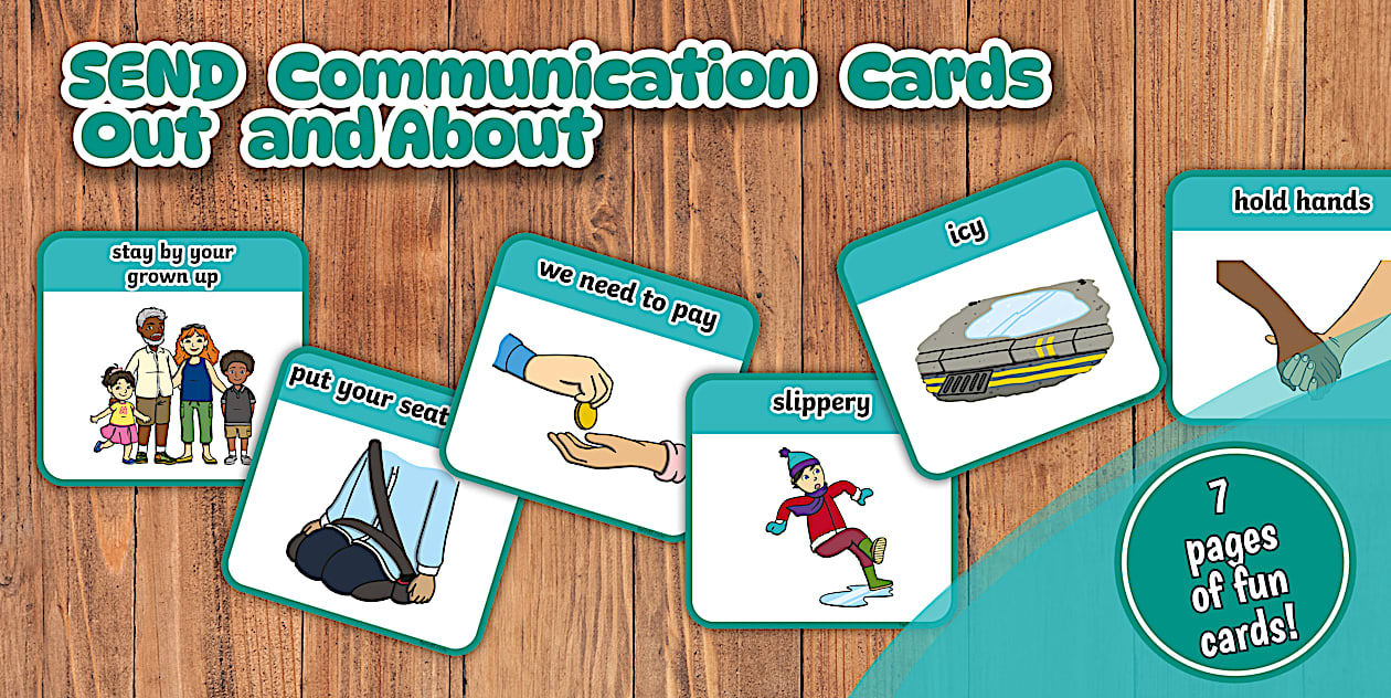 Communication Cards for Out and About