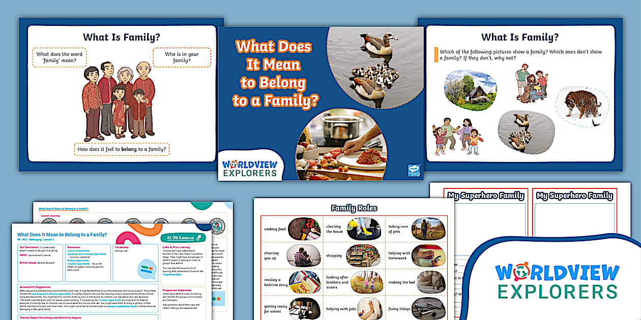 RE: Belonging: KS1 Lesson Pack 1 (teacher made) - Twinkl