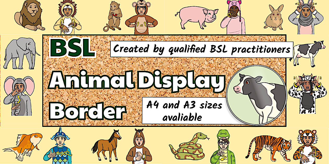BSL Animal Display Border