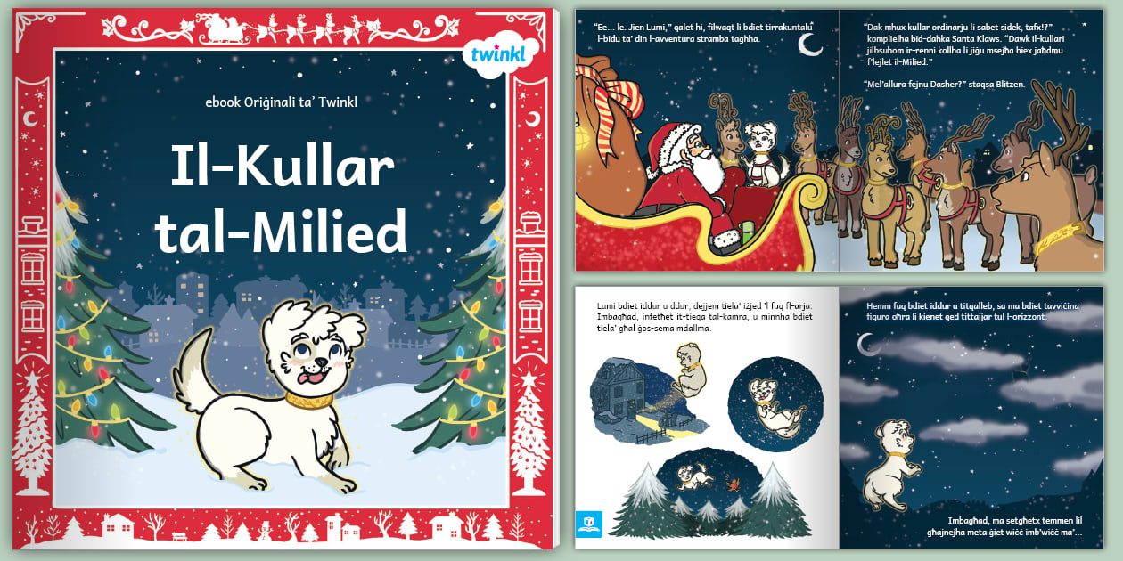 Ebook: Il-Kullar tal-Milied (teacher made) - Twinkl