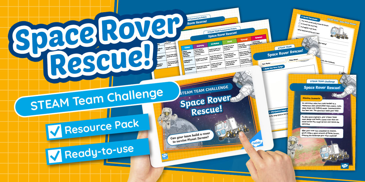 STEAM Team Challenge: Space Rover Rescue!