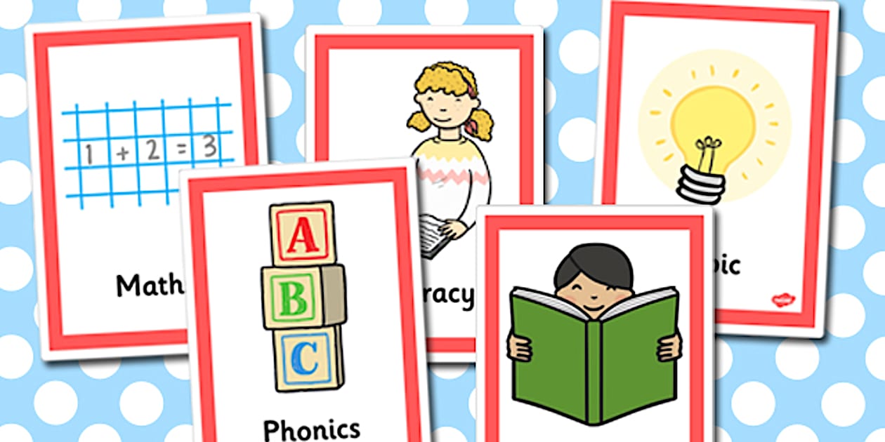 Cursive Year 1 Area Labels (Hecho por educadores) - Twinkl