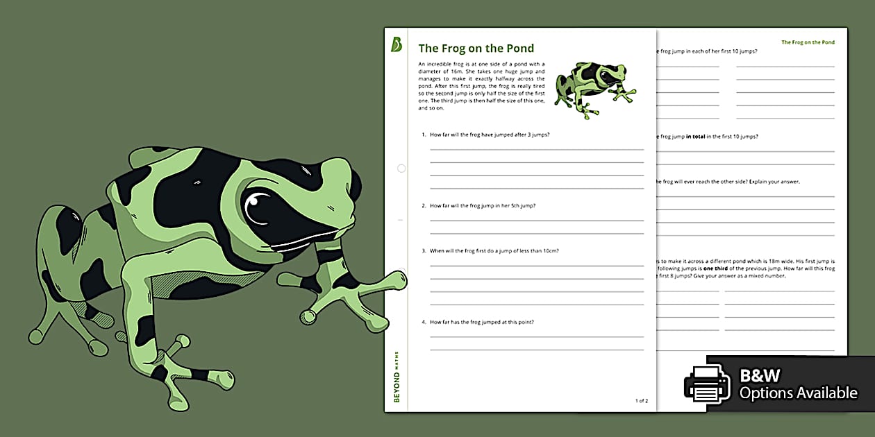 👉 The Frog on the Pond (teacher made) - Twinkl