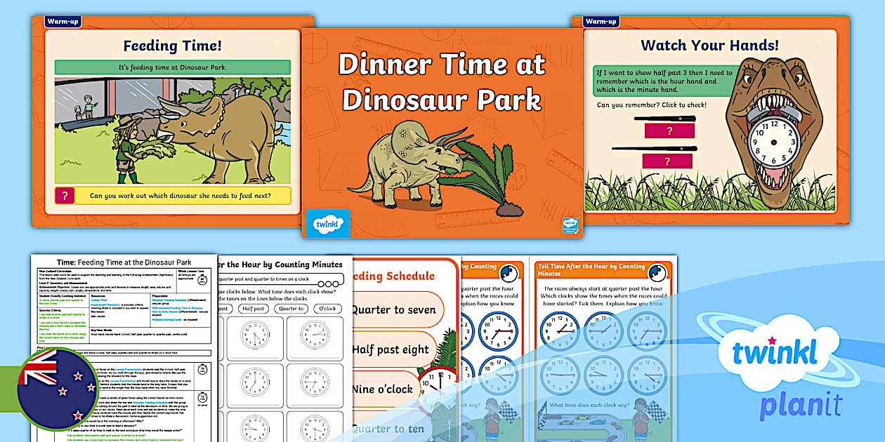 Level 2 Time: Tell Time After the Hour by Counting Minutes Lesson 2