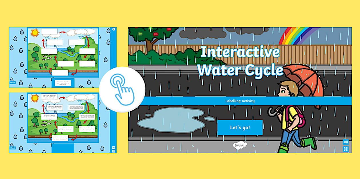 Interactive Water Cycle Game | Twinkl Resources - Twinkl