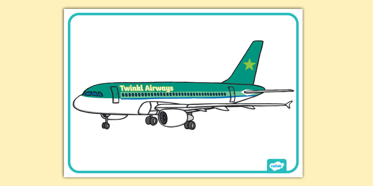 Irish Airplane Resource for Early Years (teacher made)